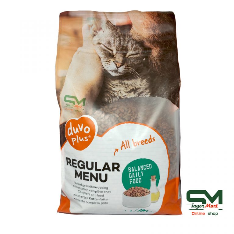 Duvo plus cat food Balanced Daily food- 4kg (Regular Menu) - Sagor Mart ...